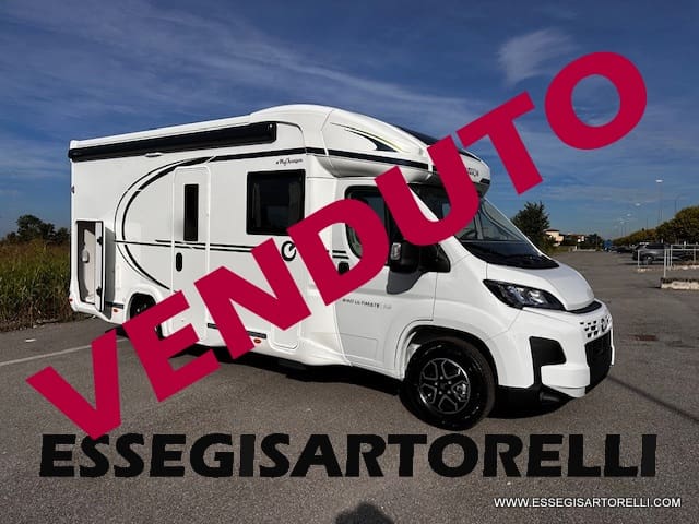 NEW MY 2026 CHAUSSON ULTIMATE 640 FIAT DUCATO AUTOMATICO 696 CM GARAGE ...